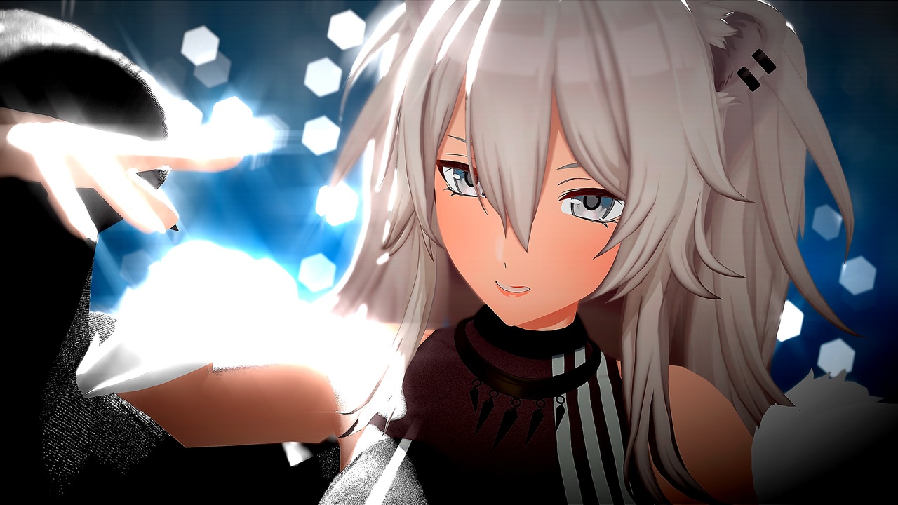 【MMDホロライブ】獅白ぼたん／ECHO【バーチャルYouTuber】【カメラ配布】Ray-mmd - ニコニコ動画