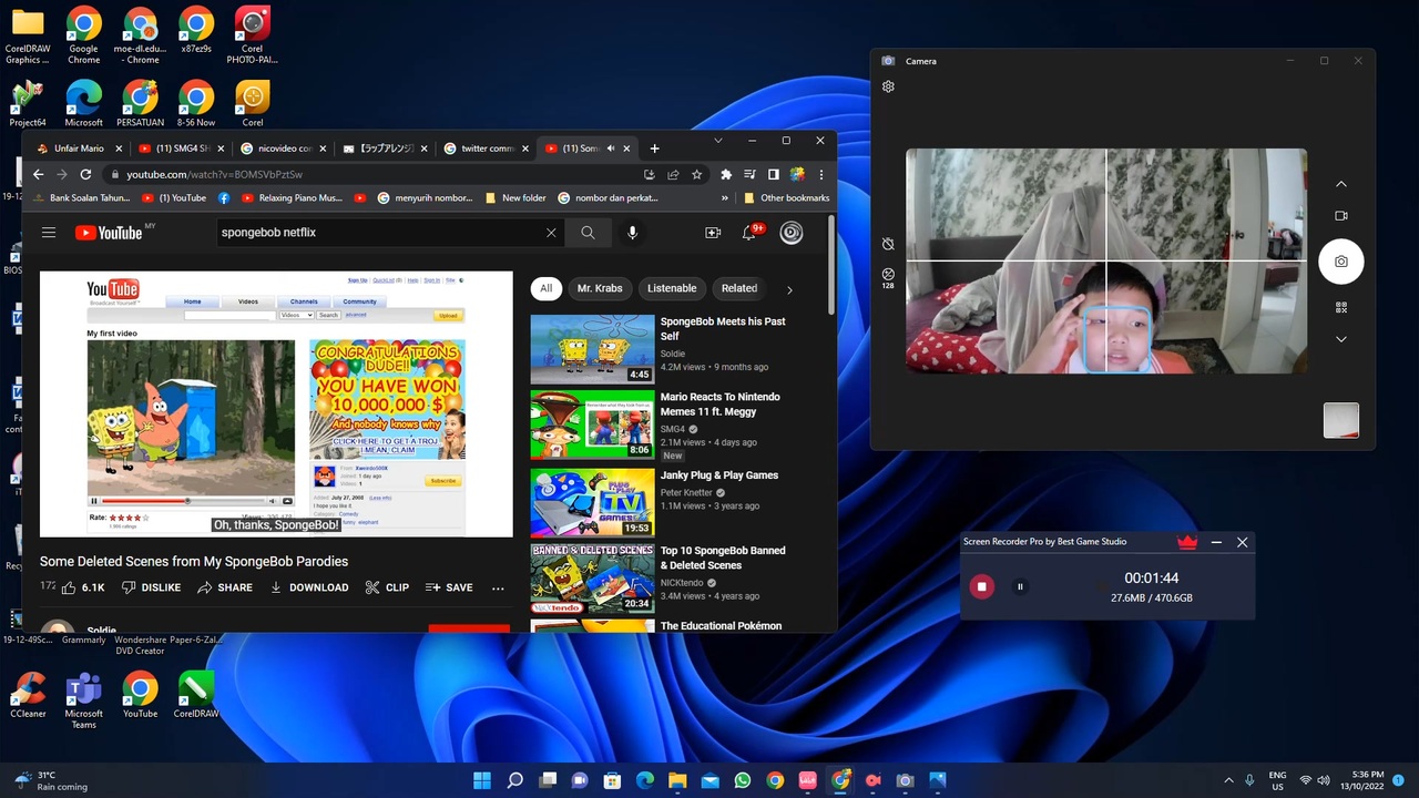 Spongebob Deleted Scene Be Like | Sega Reacts To Some Deleted Scenes ...