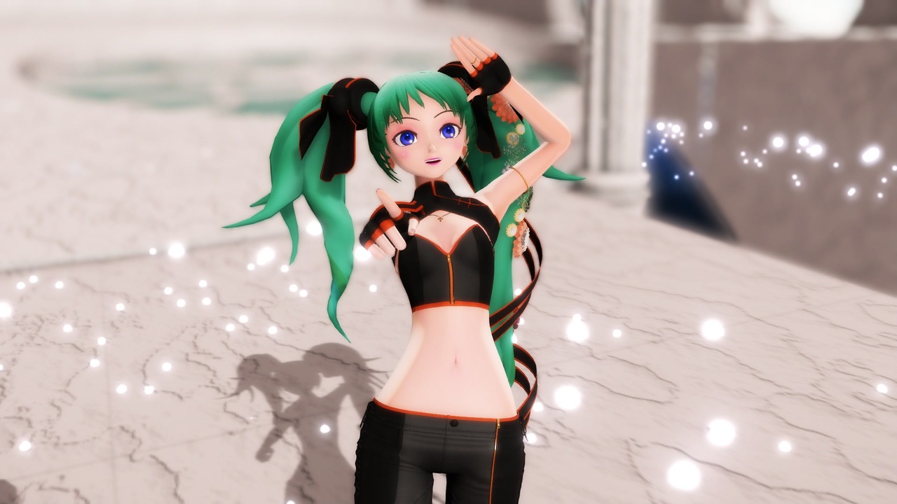 【MMD】STONE式初音ミク＆鏡音リンで「愛Dee」【Ray-MMD】 - ニコニコ動画