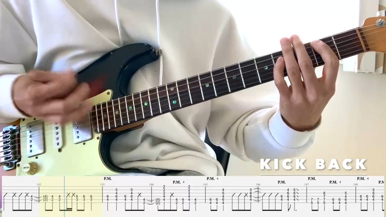 【米津玄師】KICK BACK チェンソーマン op guitar cover 【TAB】 - ニコニコ動画