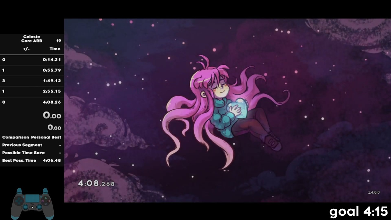 Celeste 8AFC speedrun in 4:08.268 - ニコニコ動画
