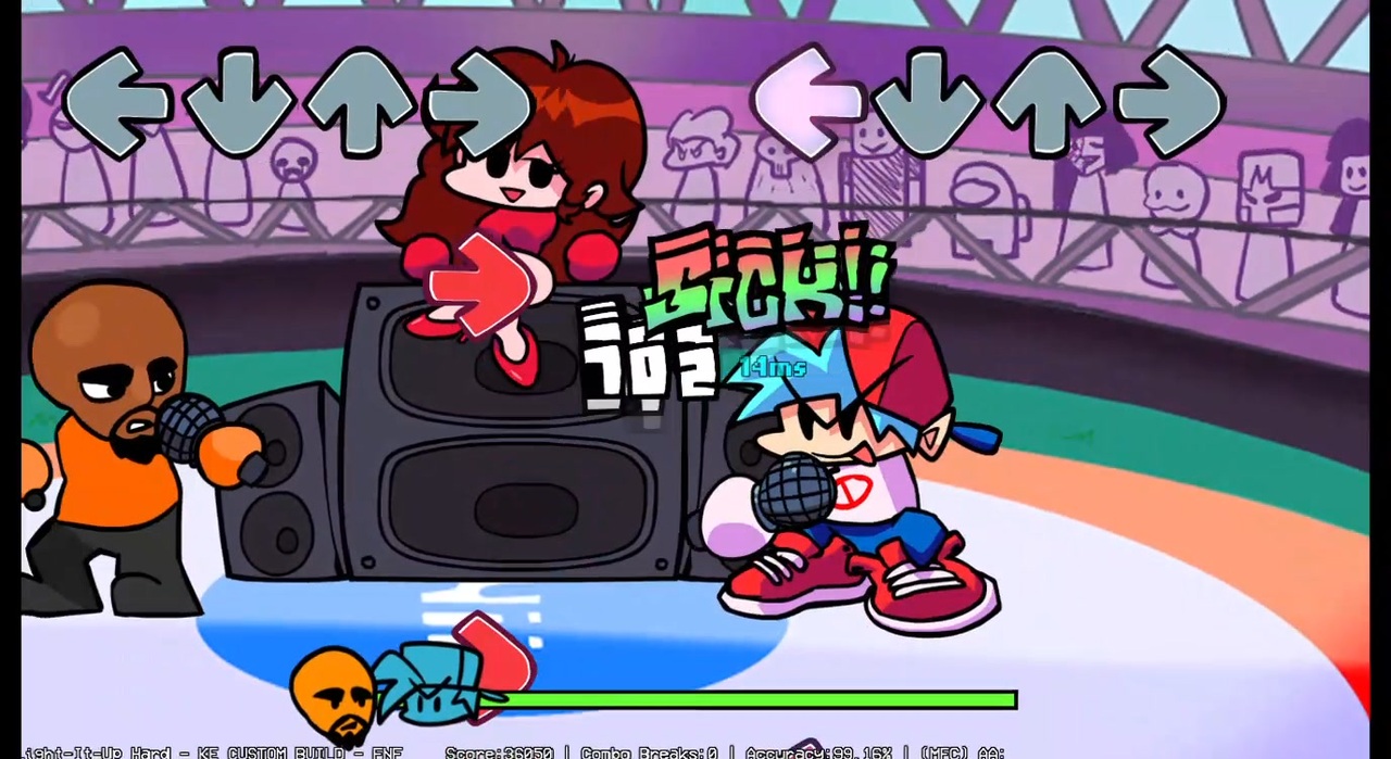 Friday Night Funkin vs matt (Light It Up) - ニコニコ動画