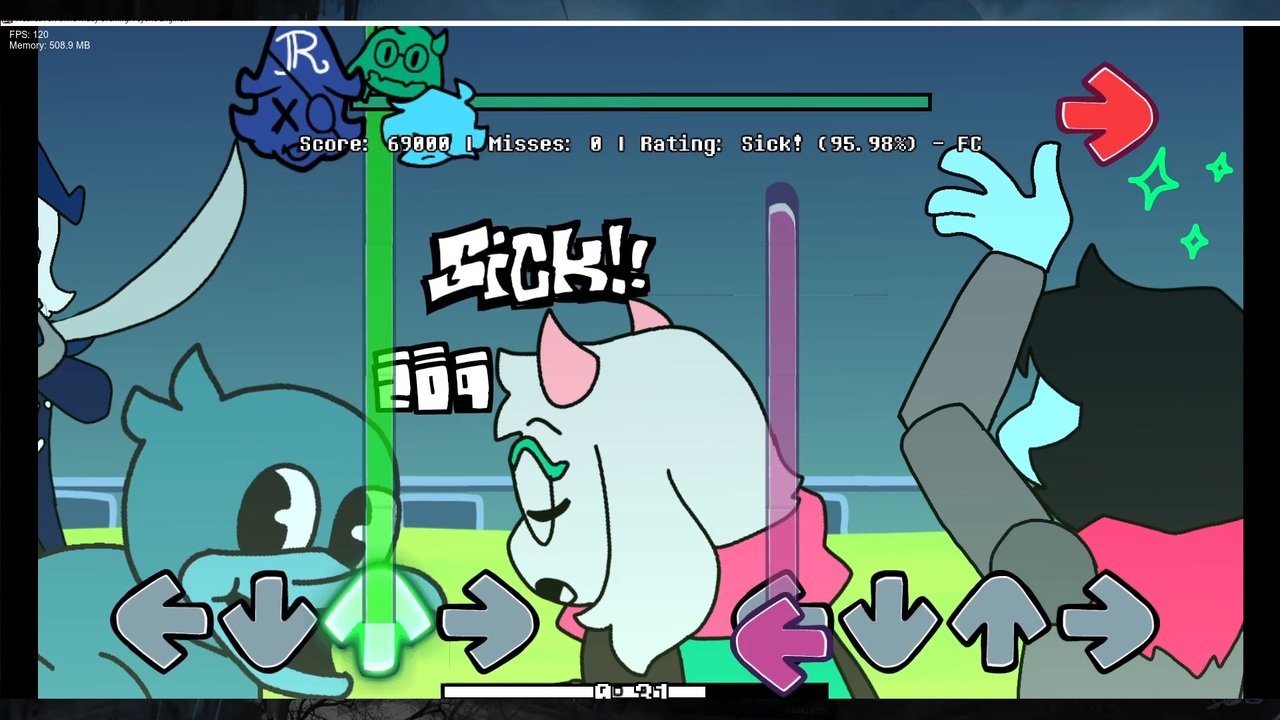 Fnf Vs Seek’s Cool Deltarune mod "Story" 初見プレイ(マジ) - ニコニコ動画