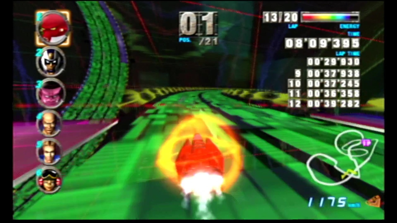 【F-ZERO GX】スリムラインスリットをディープクローで20周走ってみた - ニコニコ動画