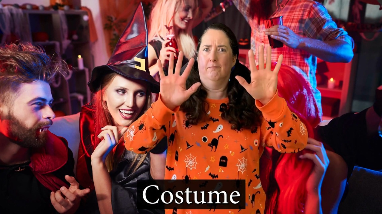 Halloween Signs in ASL - ニコニコ動画