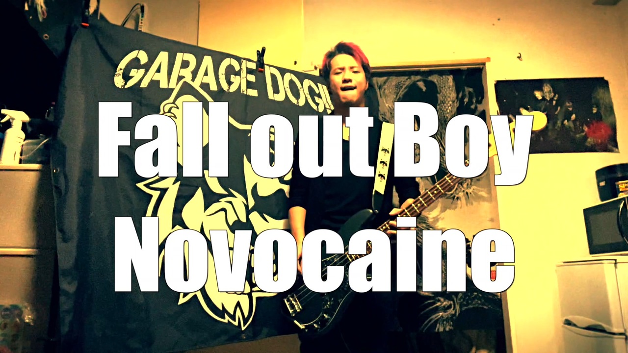 Novocaine / Fall out boy-Bass covered by Neo(GARAGE DOG!!) - ニコニコ動画