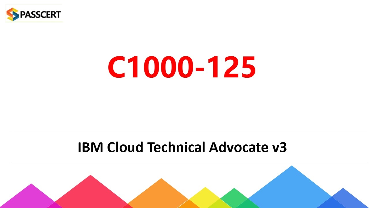 IBM Cloud Technical Advocate v3 C1000-125 Real Questions - ニコニコ動画