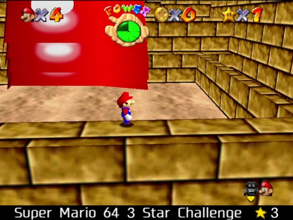 紹介するほどでもない改造マリオ64シリーズ【Super Mario 64 3 Star Challenge編】 - ニコニコ動画