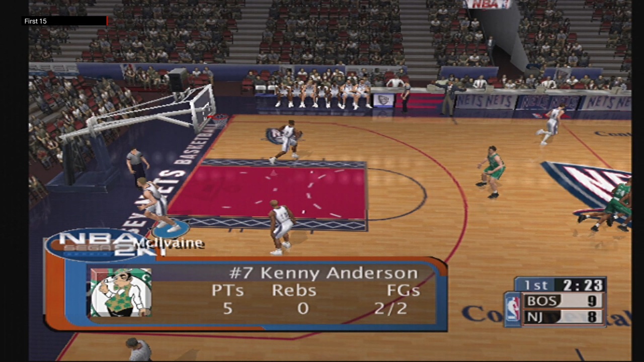 The First 15 Minutes of NBA 2K1 (Dreamcast) - ニコニコ動画