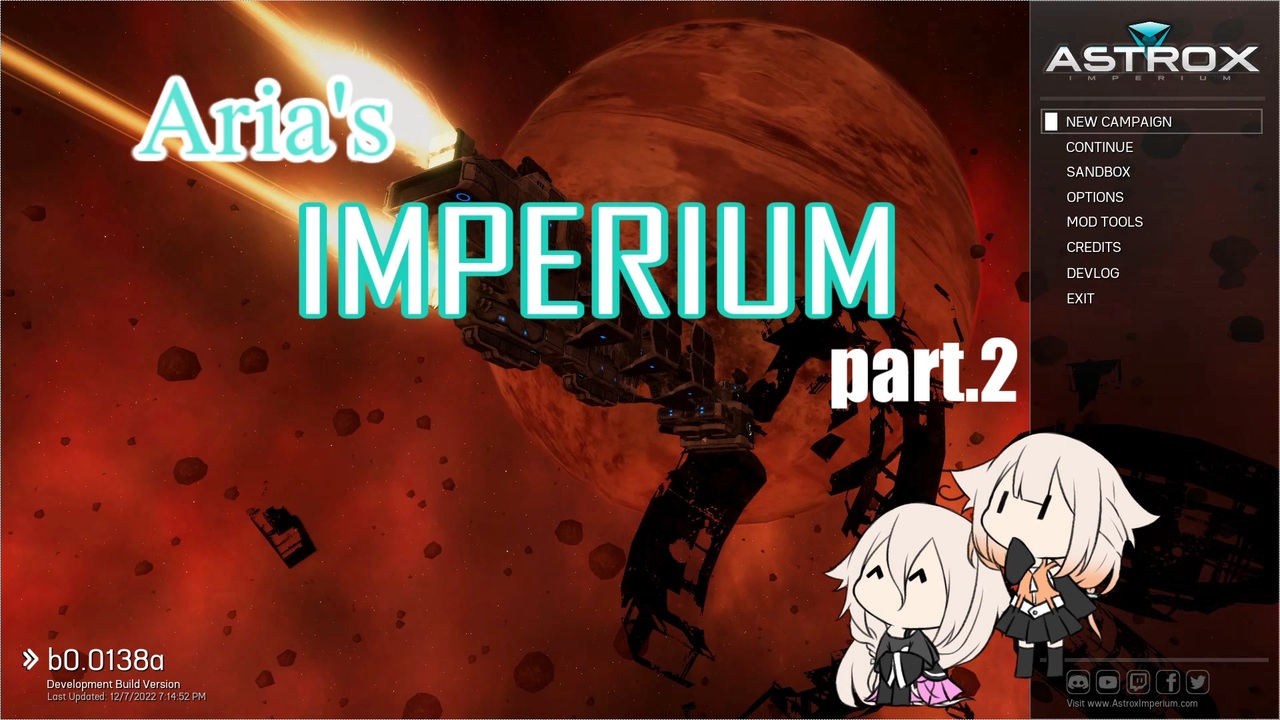 【Astrox Imperium】Aria's IMPERIUM part2【CeVIO実況】 - ニコニコ動画