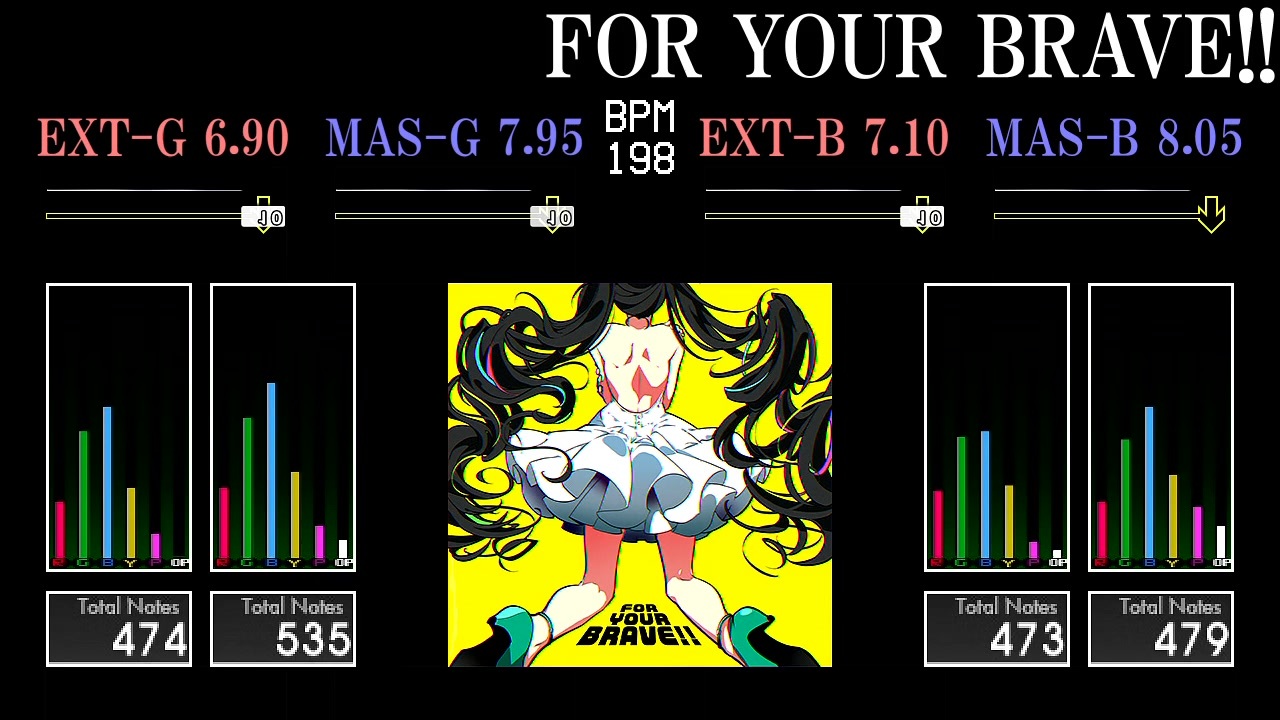 【GITADORA】FOR YOUR BRAVE!!【FUZZ-UP】 - ニコニコ動画