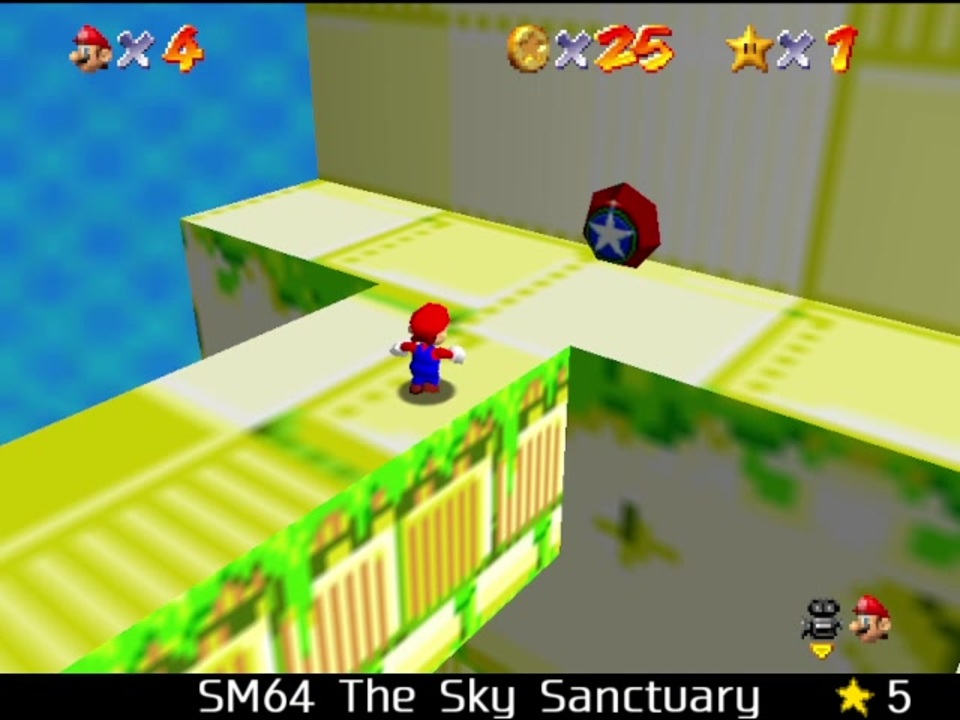 紹介するほどでもない改造マリオ64シリーズ【SM64 The Sky Sanctuary編】 - ニコニコ動画