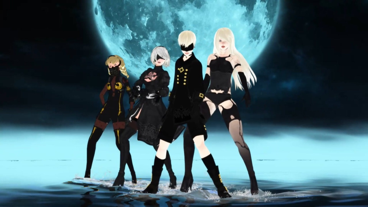 【MMD】ヒビカセ [ feat. 初音ミク ] / 2B,A2,9S,6o(operator) - ニコニコ動画