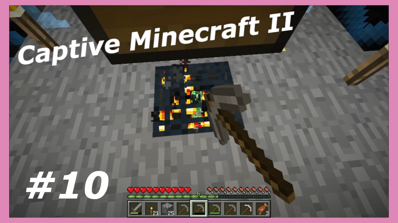 【Minecraft】 #10 大量クリーパーの原因 【Captive Minecraft II】 - ニコニコ動画
