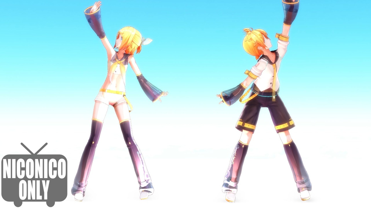 【MMD】YYB式リン・レン(10th)でdrop pop candy - ニコニコ動画