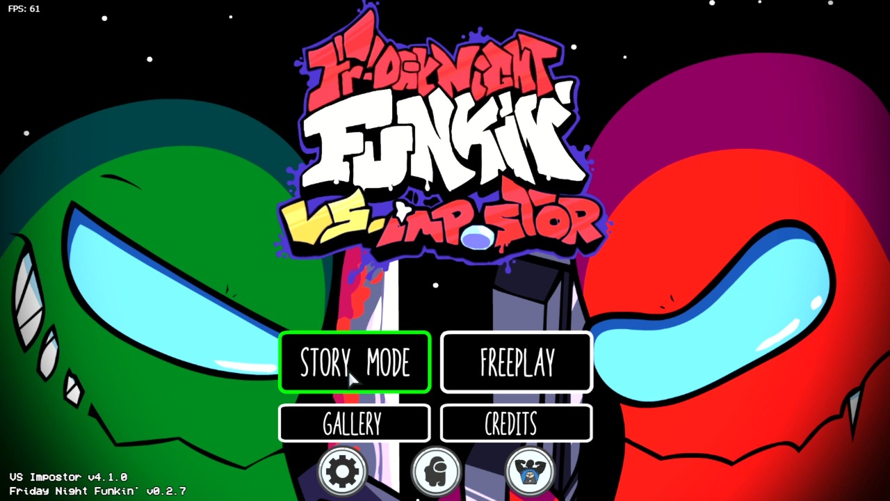 FNF Among Us V4 Red Impostor Week - ニコニコ動画