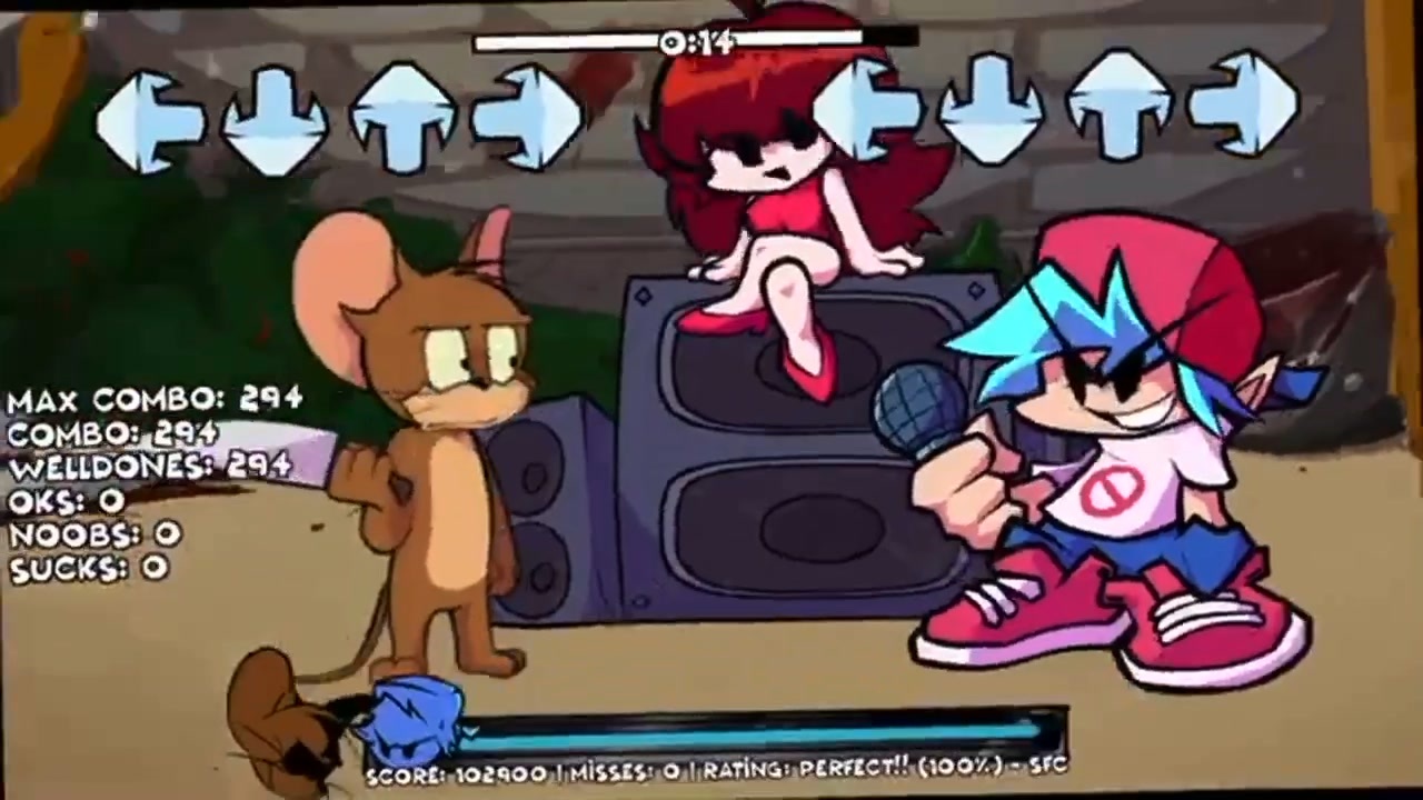 fnf vs Jerry 【 New vanishing】The basement show v2 update - ニコニコ動画