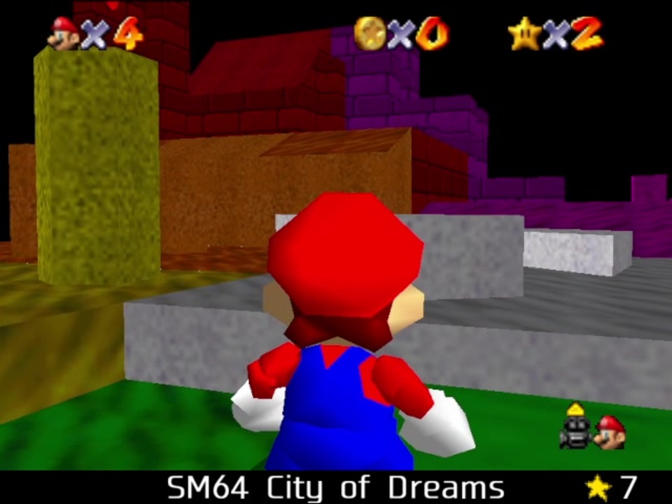 紹介するほどでもない改造マリオ64シリーズ【SM64 City of Dreams編】 - ニコニコ動画