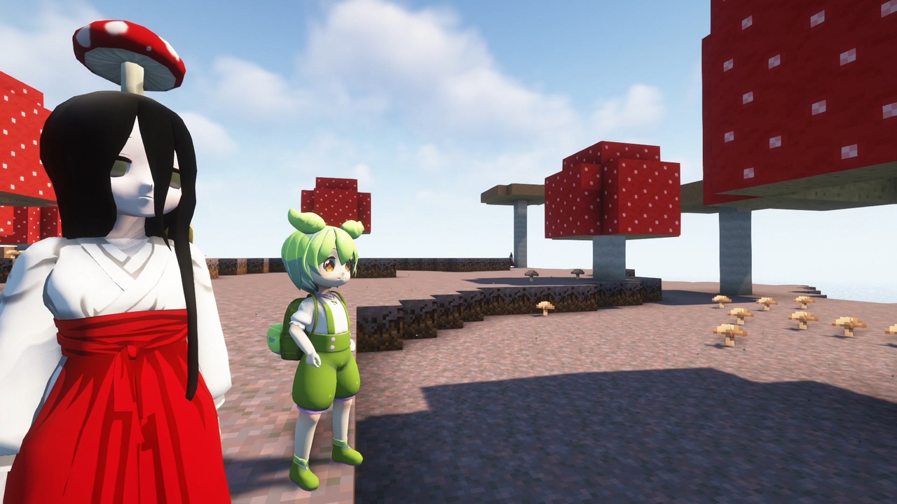 【ずんだもんのマイン一閃気合クラフト】power09 キノコ生えちゃったげぇ【Minecraft1.19.2】 - ニコニコ動画