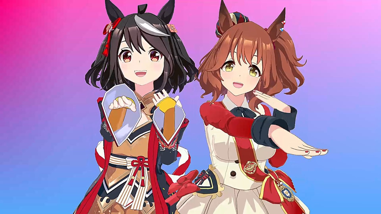 【MMDウマ娘】Sparkle【ShiniNet式 マーちゃん キタちゃん】逆VER - ニコニコ動画