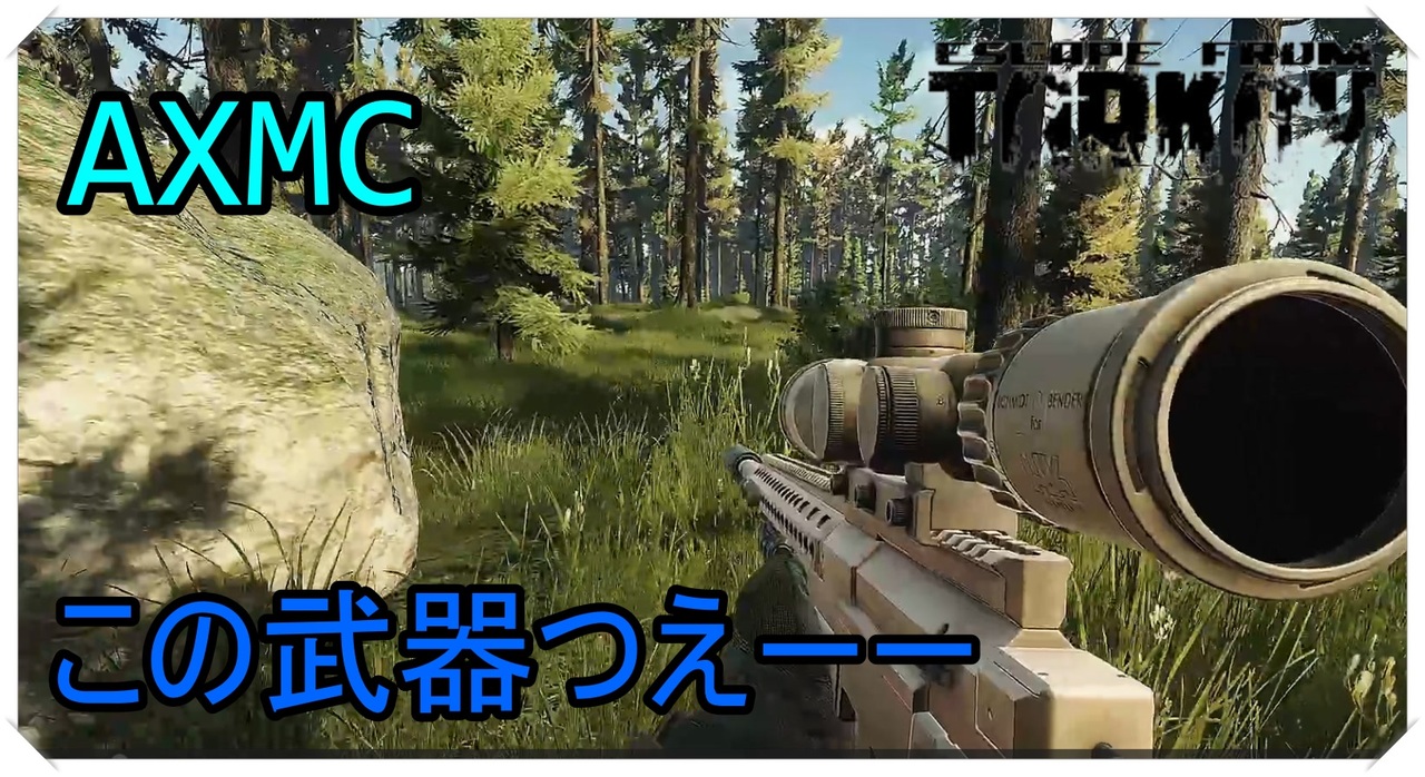 【EFT】AXMC 最強のSRでタスク終わらせる！！【タルコフ】【配信切り抜き】 - ニコニコ動画