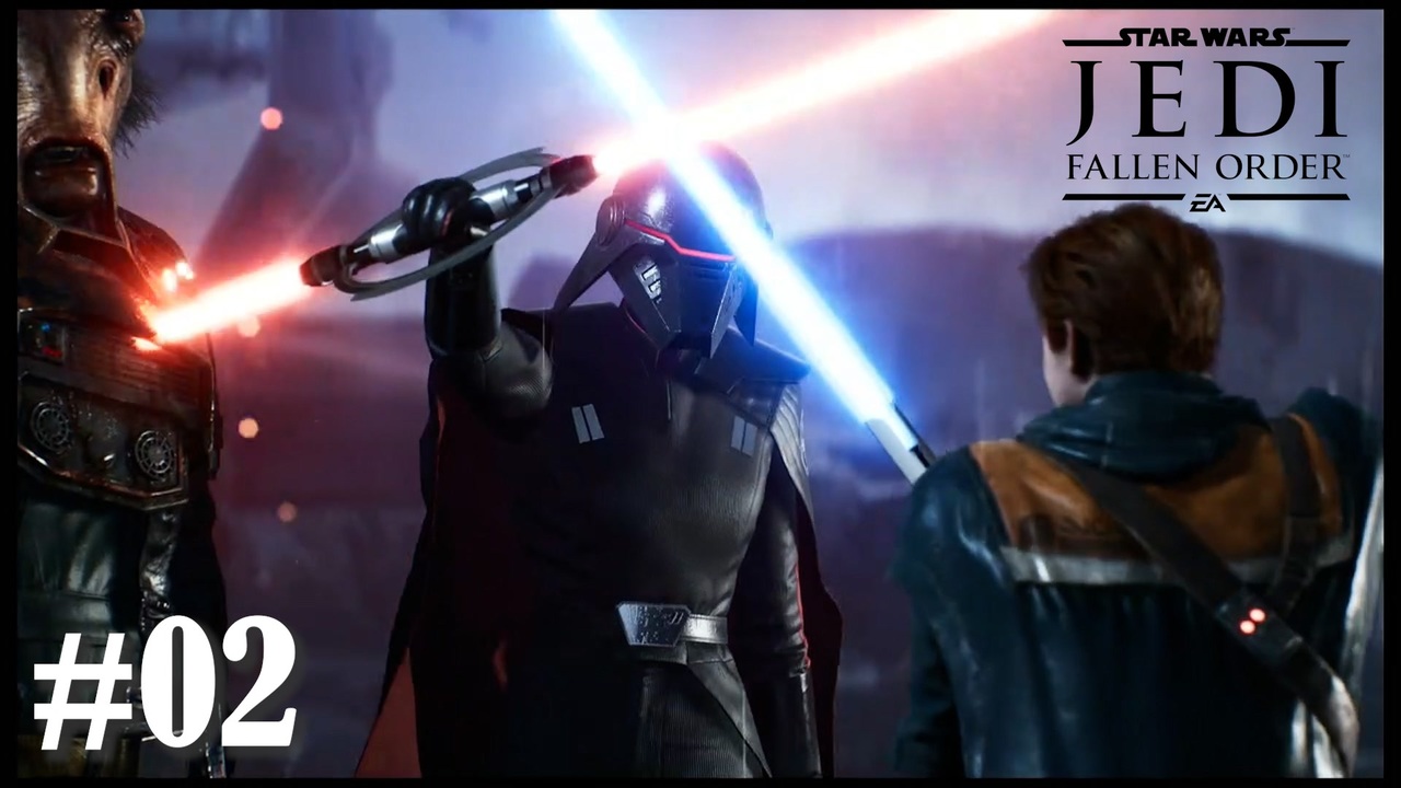 【STAR WARS JEDI : fallen order】(奮闘)【実況】#02 - ニコニコ動画