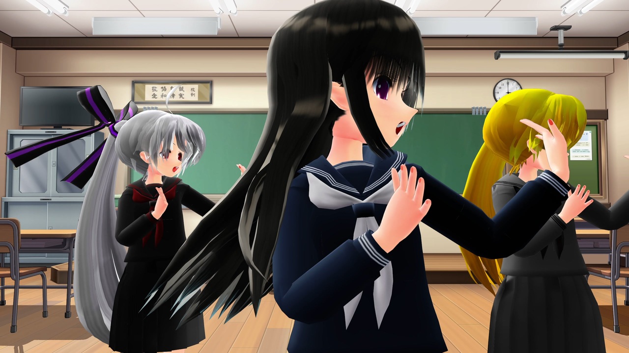 【MMD】セーラー服JCで「今好きになる。」 - ニコニコ動画