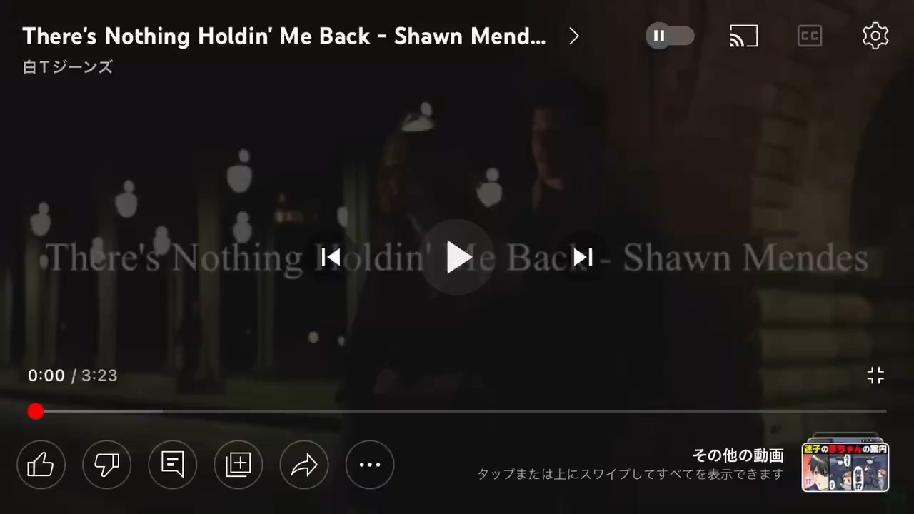 there's nothing holding me back - ニコニコ動画