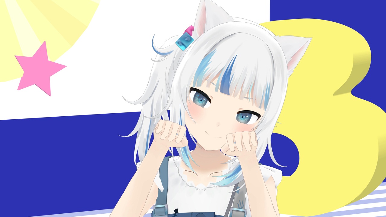 【ホロライブMMD】Nyan cat EX 【がうるぐら】 - ニコニコ動画