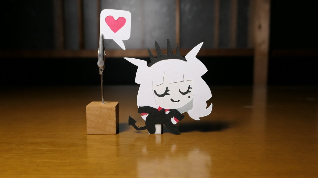 切り絵でHelltaker - ニコニコ動画