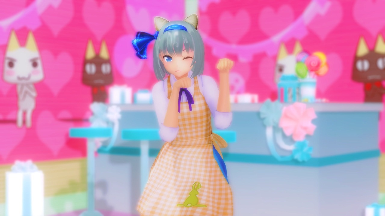 【MMD/東方】妖夢ちゃん「Nyan cat EX」「歌詞付き」 - ニコニコ動画