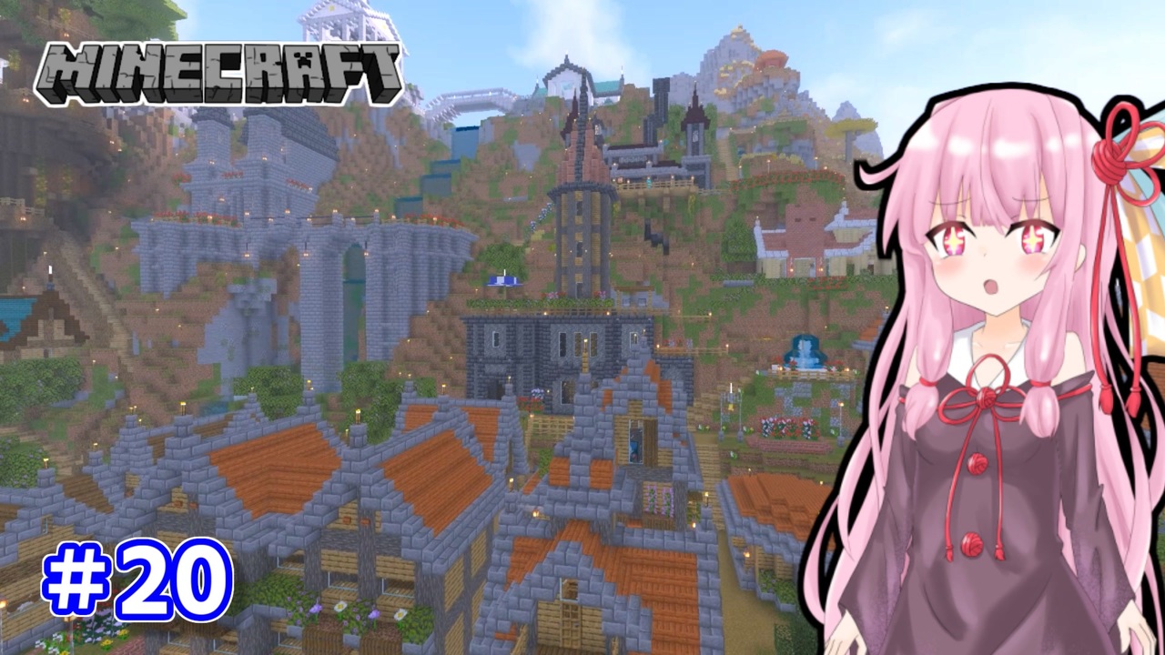 【Minecraft】ver1.18の大きな山に街を作る【VOICEROID実況】part20 - ニコニコ動画