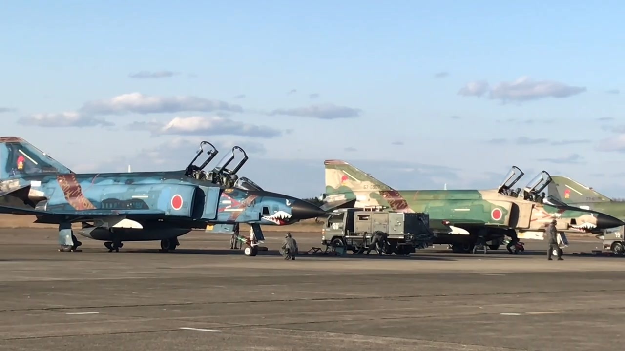 Nov. 2019 RF-4E,RF-4EJ,F-4EJ Kai PhantomII JASDF Hyakuri AB Ibaraki Japan 航空自衛隊百里基地航空祭 事前公開 ...