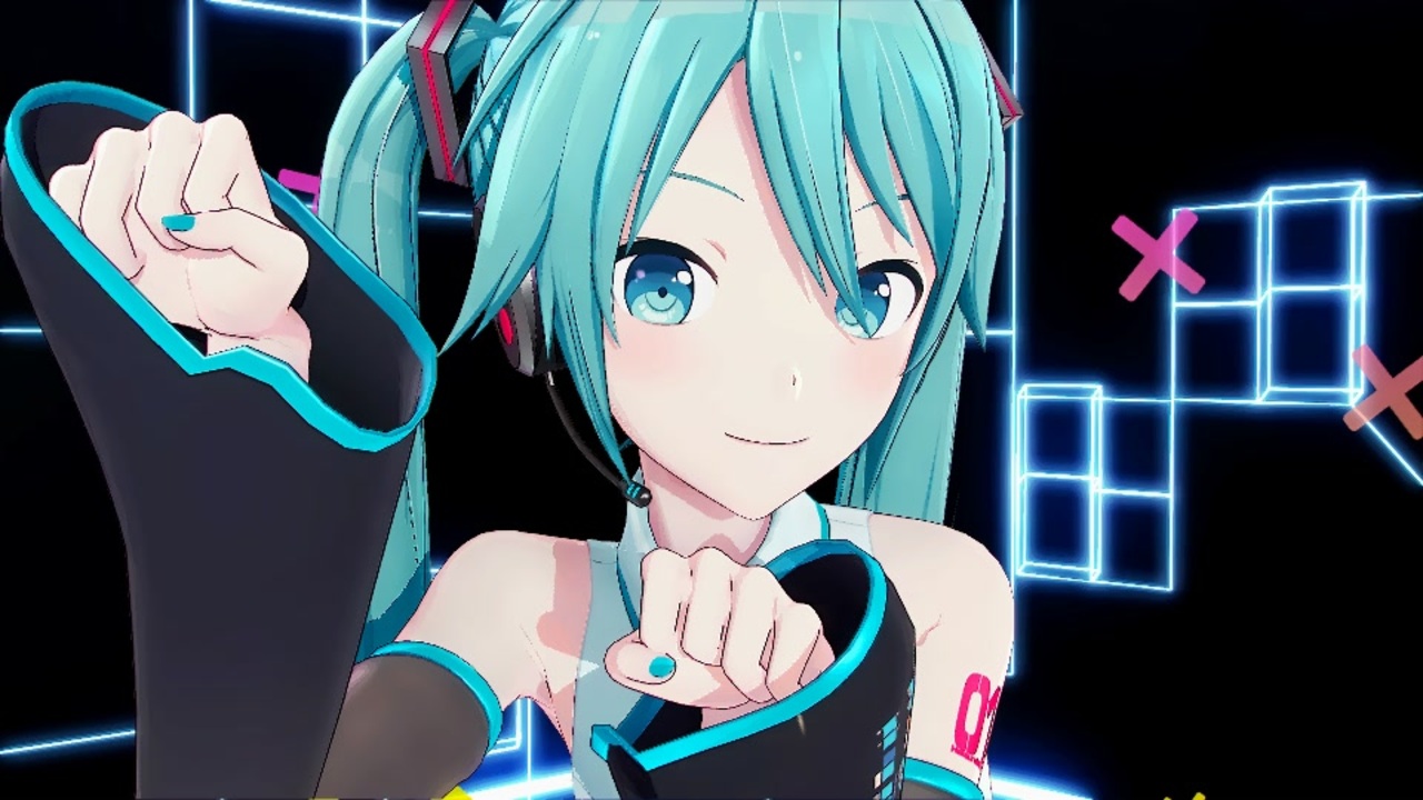 【初音ミク】 Nyan cat EX 【MMD-PV】 - ニコニコ動画