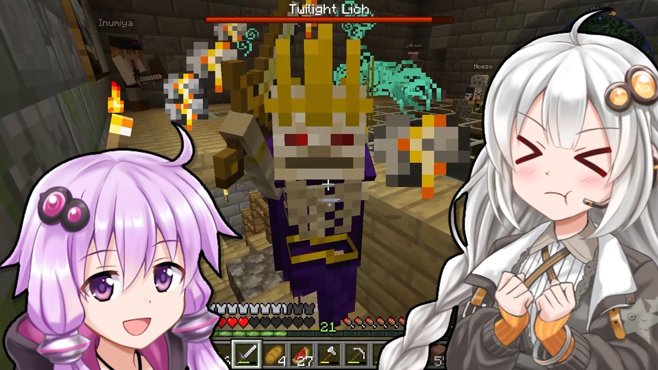 【Minecraftマルチ：かくめいのち2期】この黄昏の地に革命を！#6【VOICEROID実況】 - ニコニコ動画