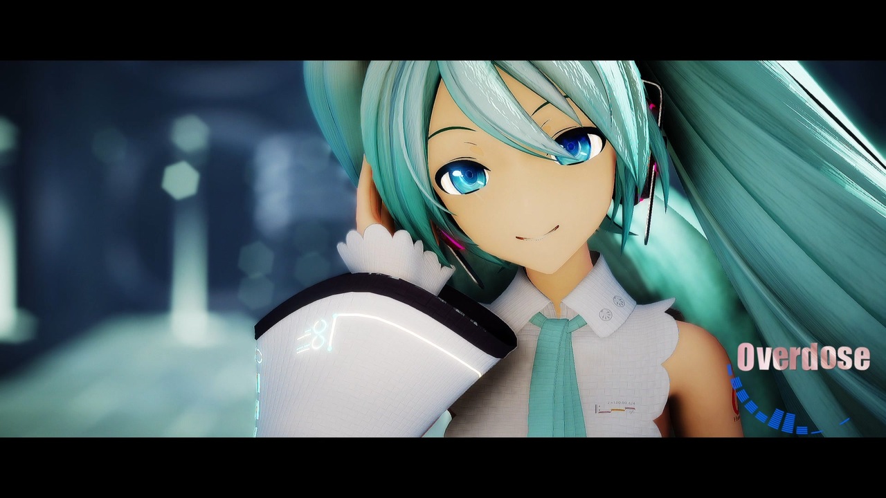 【MMD】Overdose【YYB Hatsune Miku_NT】【60fps】 - ニコニコ動画