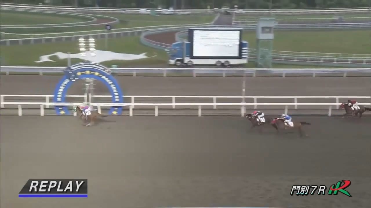 2022年6月23日門別競馬7R JRA認定フレッシュチャレンジ(牝馬) レース回顧 - ニコニコ動画