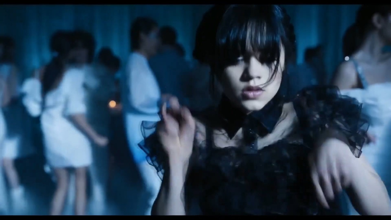 Lady Gaga Bloody Mary Wednesday Addams Dance Scene - ニコニコ動画