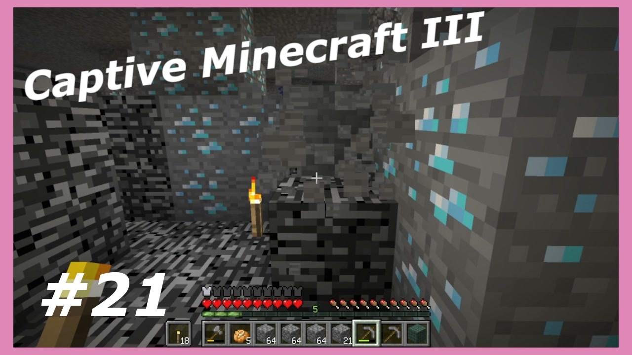 【Minecraft】 #21-2 最下層謎の音 【Captive Minecraft III】 - ニコニコ動画
