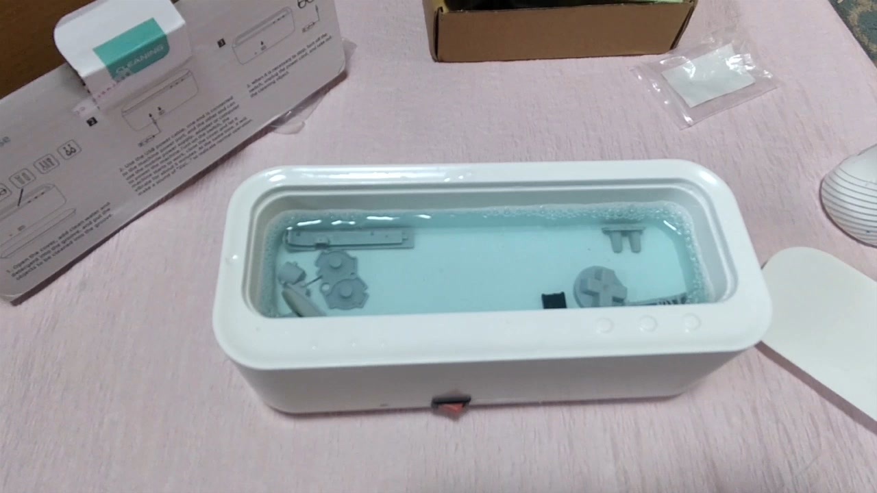 アリエクで買った500円ぐらいの超音波洗浄機をレビュー【激安】 - ニコニコ動画