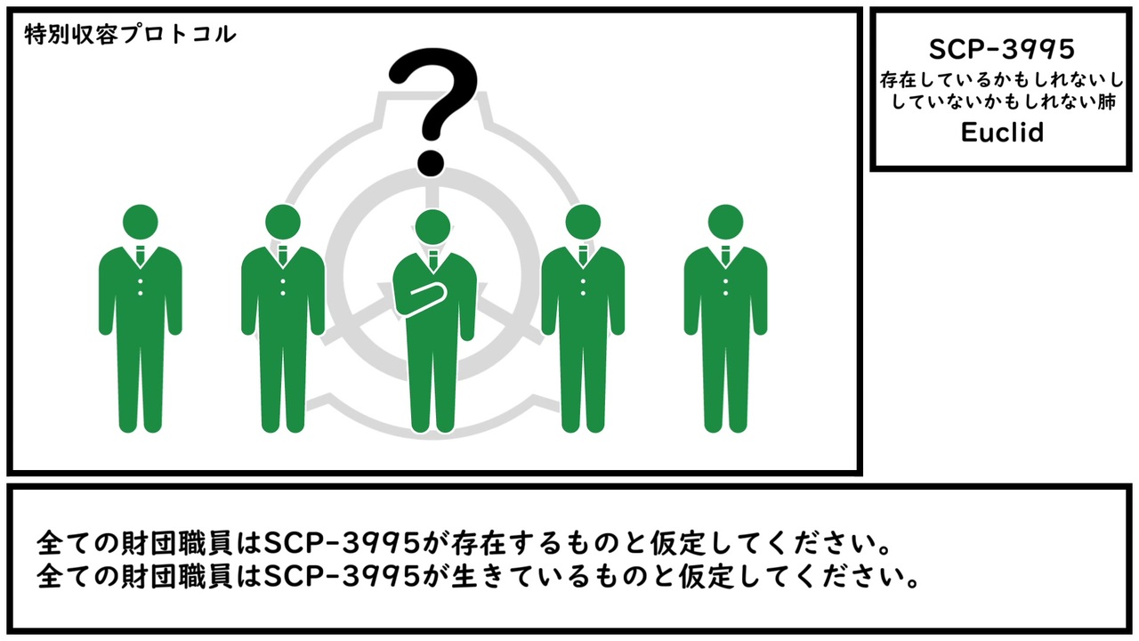 【ゆっくり紹介】SCP-3995【存在しているかもしれないししていないかもしれない肺】 - ニコニコ動画