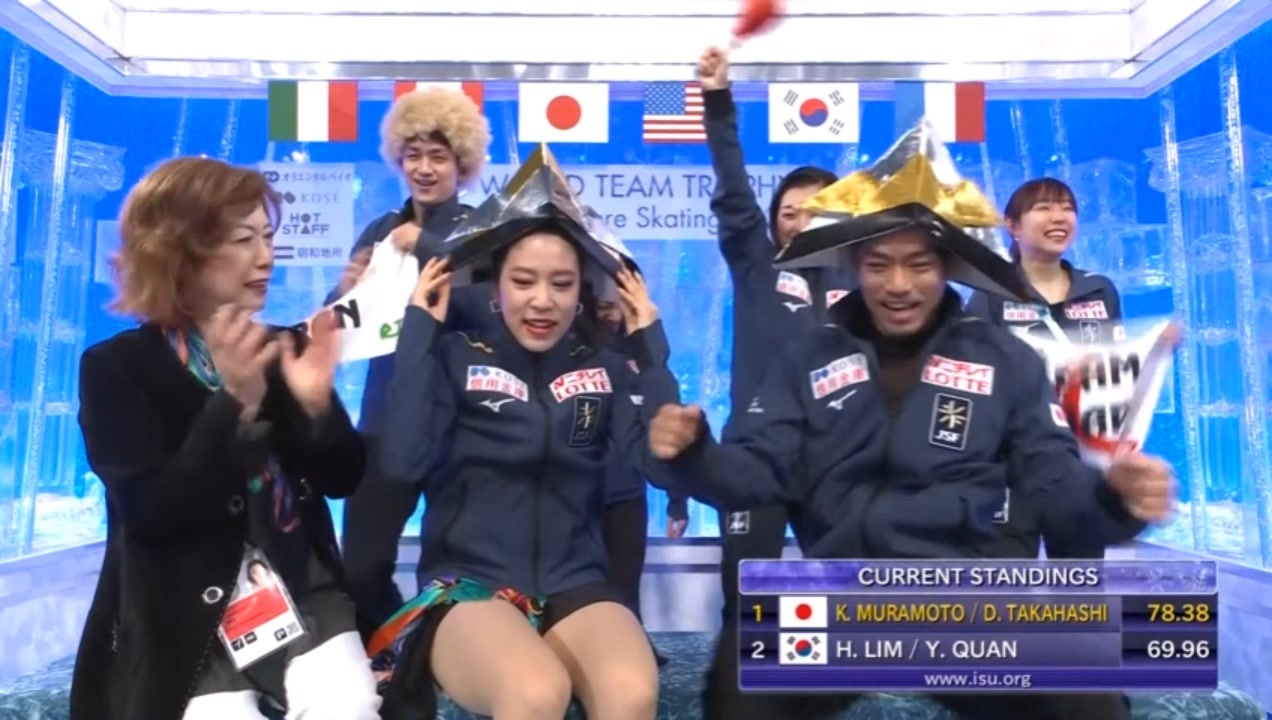 RD【ISU】Kana MURAMOTO / Daisuke TAKAHASHI WTT 2023 - ニコニコ動画