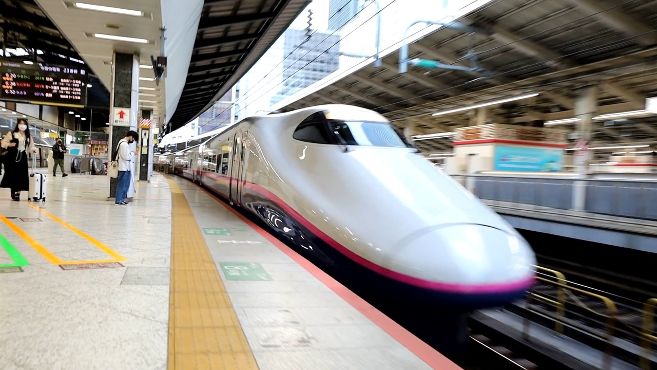 【ミニ乗車記録】 E2系 J72編成 やまびこ 201 号 - ニコニコ動画