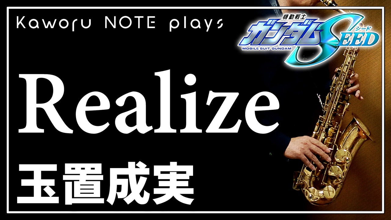 【玉置成実】Realize『機動戦士ガンダムSEED』【演奏してみた】 - ニコニコ動画