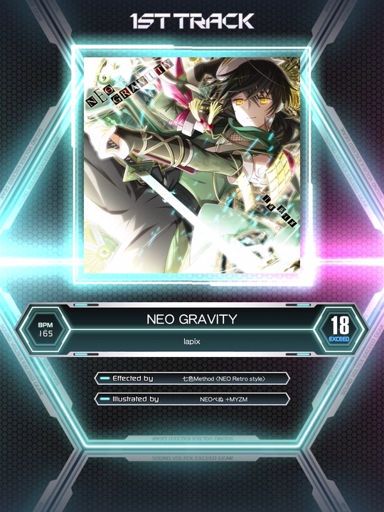 【SDVX_Ⅵ】NEO GRAVITY [XCD 18] - ニコニコ動画
