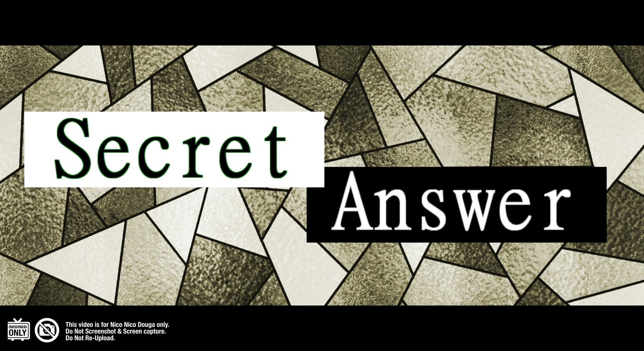 【MMDアイナナ】Secret Answer 【大和・楽】 - ニコニコ動画