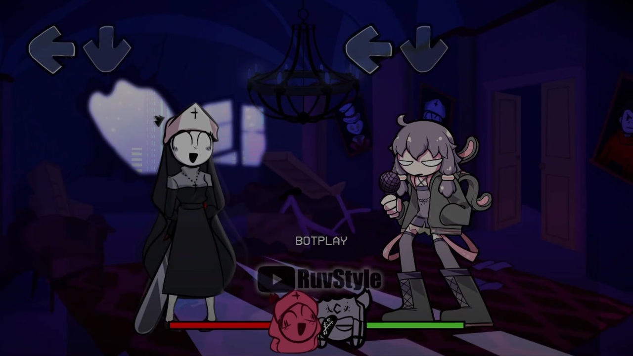 【Friday Night Funkin'】TAKI vs 結月ゆかり【Ruv vs Taki: Crucify】♪：Crucify - ニコニコ動画