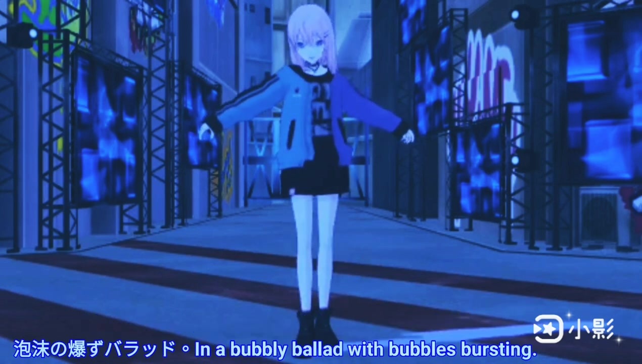 MMD Luka キティ Kitty Nightcord At 2500 improved version - ニコニコ動画