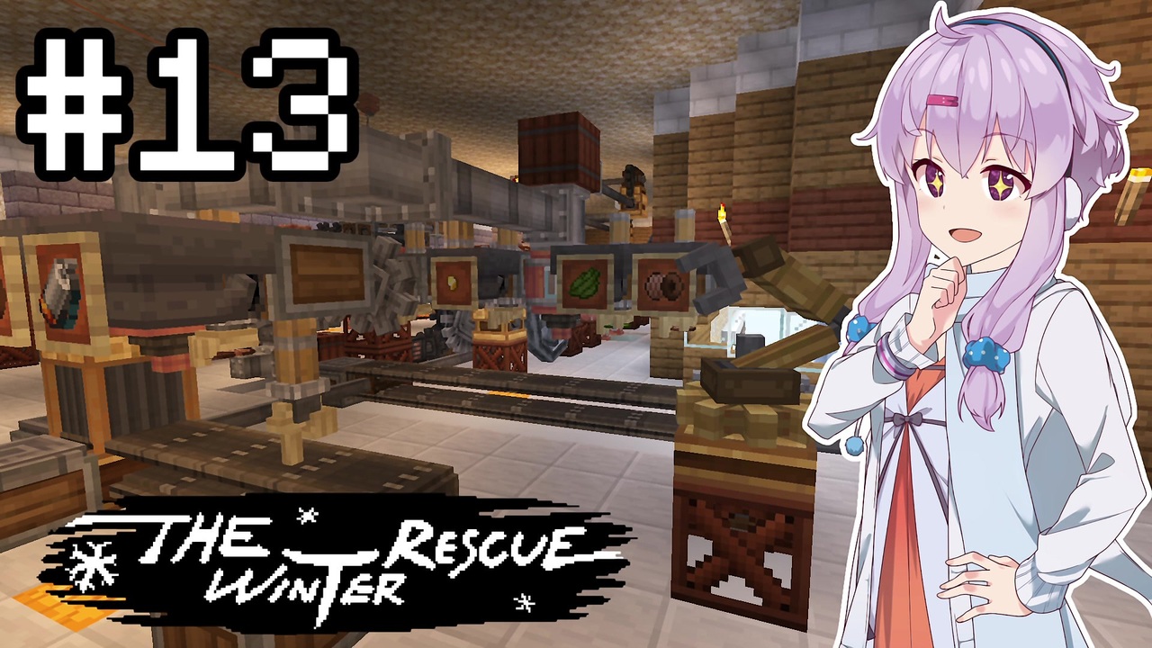 【Minecraft】結月ゆかりと過酷な白銀世界#13【VOICEROID実況】 - ニコニコ動画