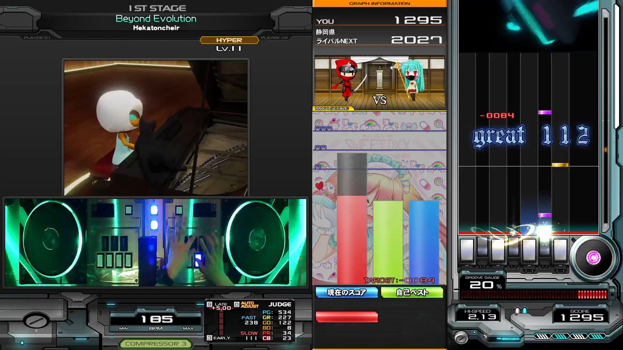 【beatmaniaIIDX】Beyond Evolution(SPH) - ニコニコ動画